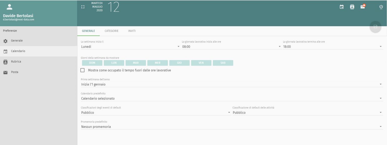 Webmail SoGo - F.A.Q - Next Data